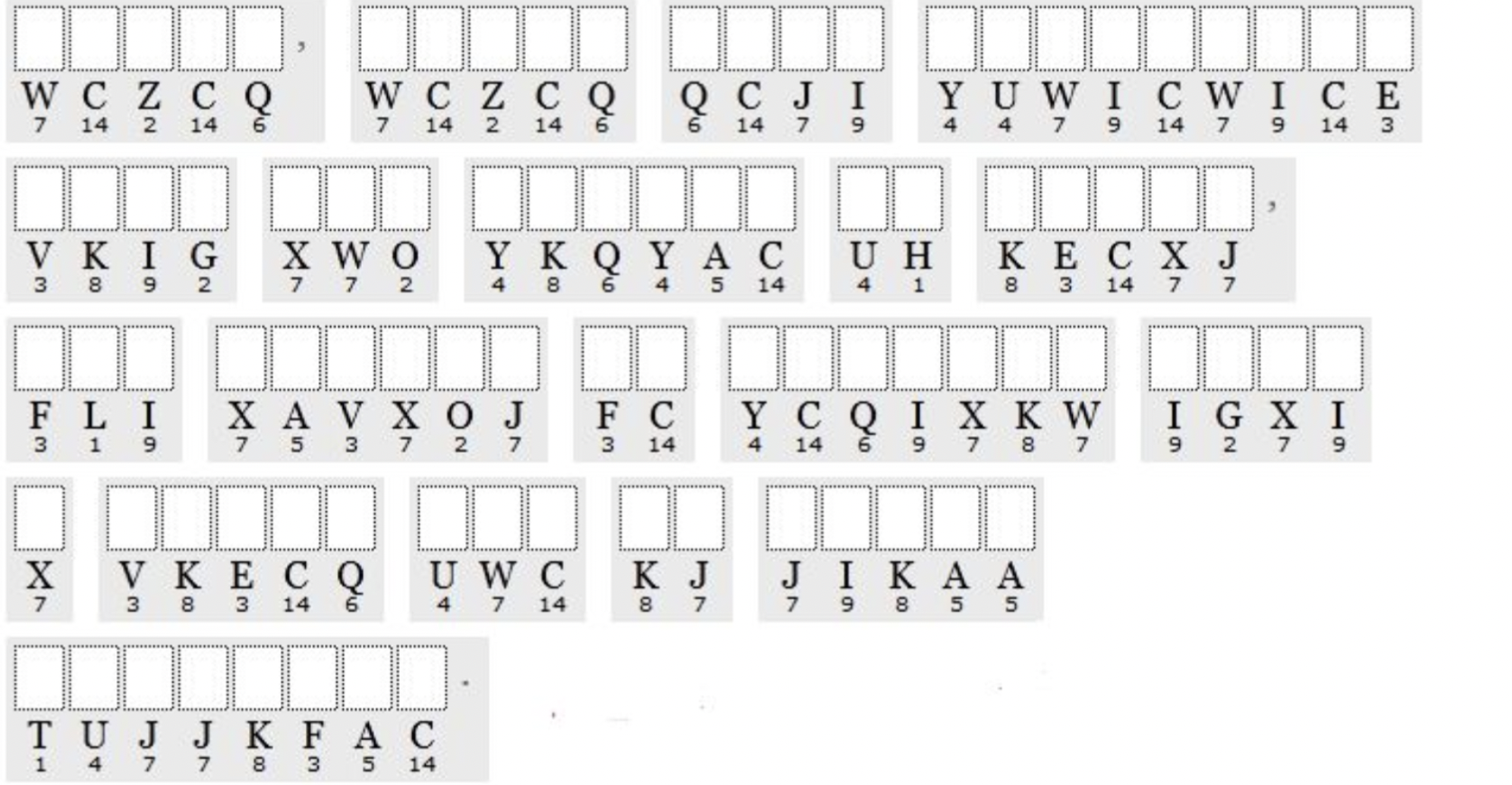 What does the secret message below say? (The | Chegg.com