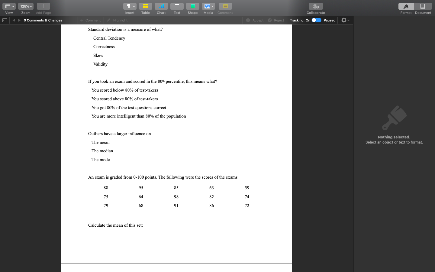 Solved 125% T 1 Insert Do Collaborate View Zoom Add Page | Chegg.com