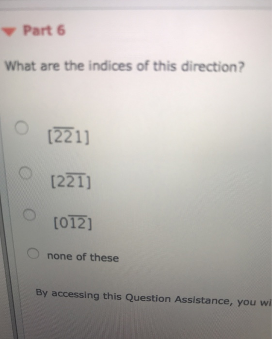 Solved Determine the indices for the directions shown in the | Chegg.com
