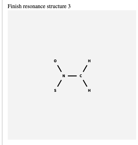 Solved The structure is an anion with three possible | Chegg.com