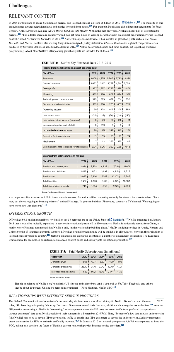 Solved 1) What are Netflix's resources, capabilities, and | Chegg.com