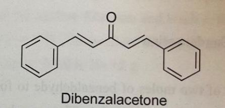 Solved O Dibenzalacetone | Chegg.com
