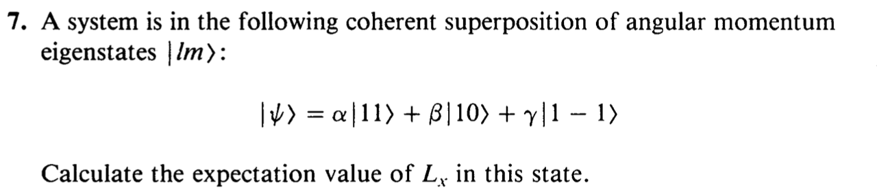 Solved A System Is In The Following Coherent Superposition