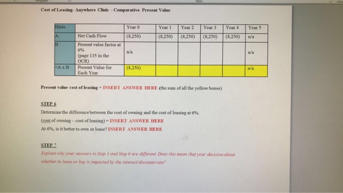 Solved Assignment Exercise 21-1: Cost of Owning and Cost of | Chegg.com Solved Assignment Exercise 21-1: Cost of Owning and Cost of | Chegg.com