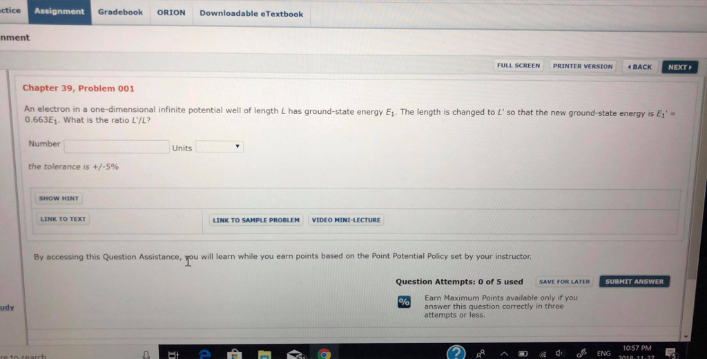 Solved cticeA Assignment Gradebook ORION Downloadable | Chegg.com
