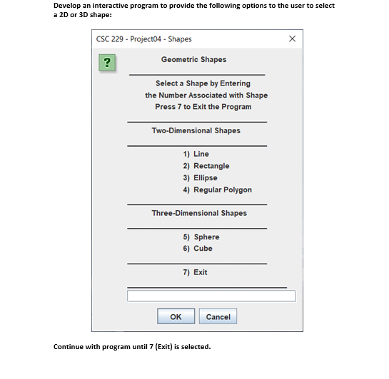 Solved Develop an interactive program to provide the | Chegg.com