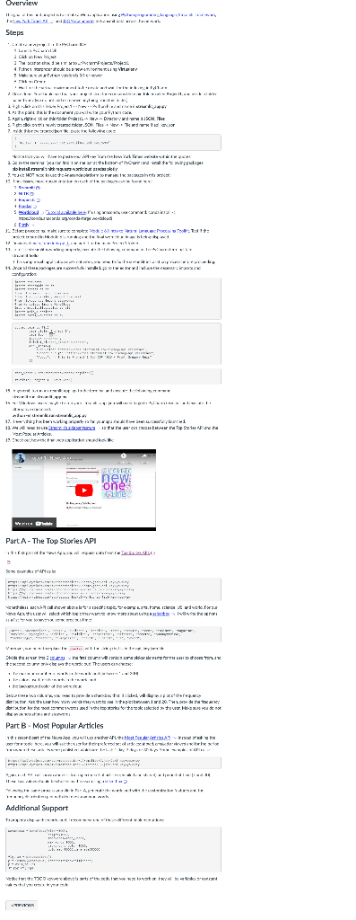 Steps Ver. Prese arindedst. Part A - The Top Stories | Chegg.com