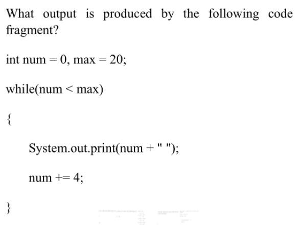 Solved What output is produced by the following code | Chegg.com