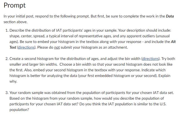 Solved In your initial post, respond to the following | Chegg.com