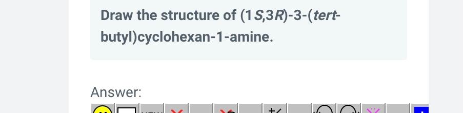 Solved Draw the structure of (1 5,3R)-3-(tert- | Chegg.com