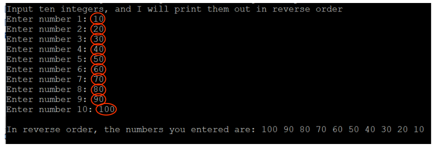 Solved In C++ with an input like the example: Write a | Chegg.com