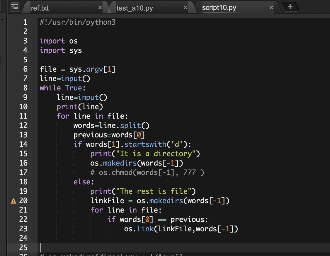 Solved Write a python script that take reads from stdin, and | Chegg.com