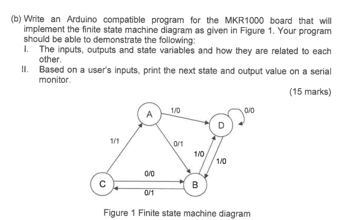 Solved B ﻿write An Arduino Compatible Program For The 6988