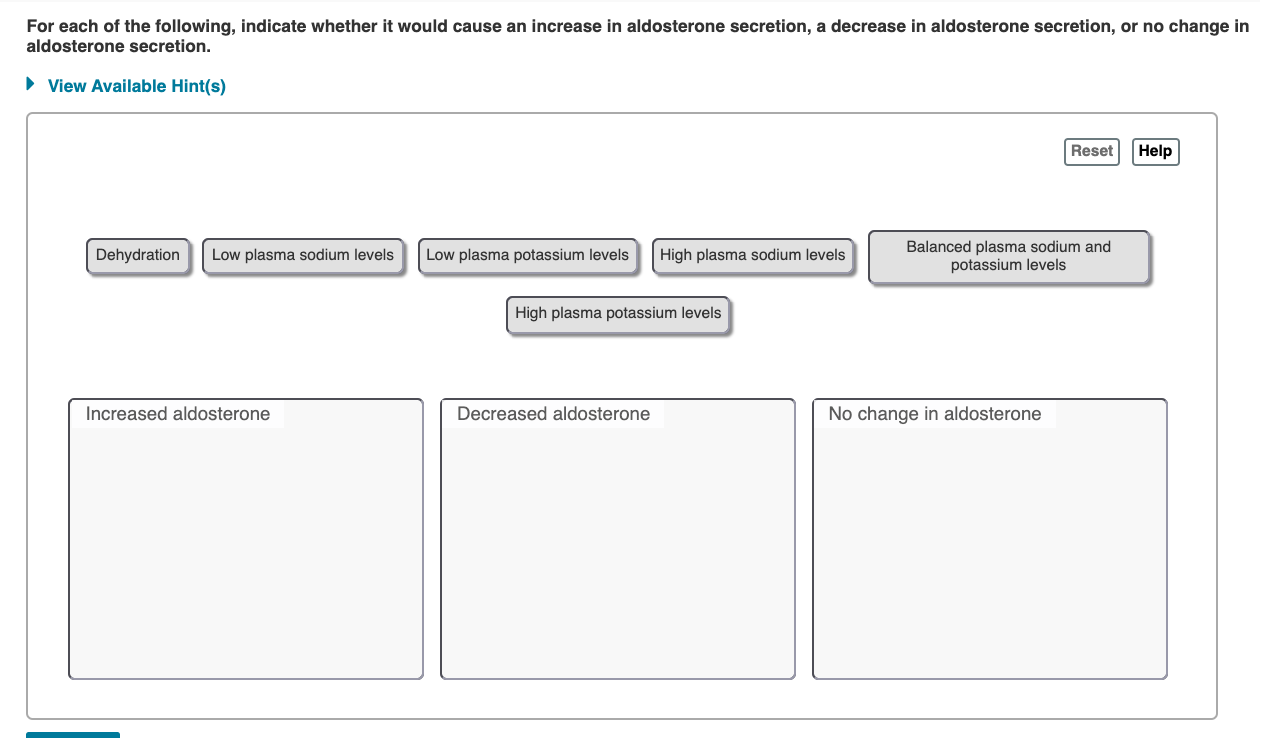 Solved For each of the following, indicate whether it would | Chegg.com