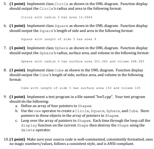 Solved In this assignment you are asked to implement a | Chegg.com
