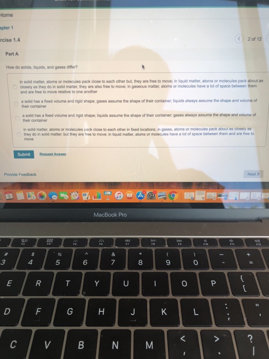 Solved ourse Home Chapter 1 Exercise 1.3 Part A What are two | Chegg.com
