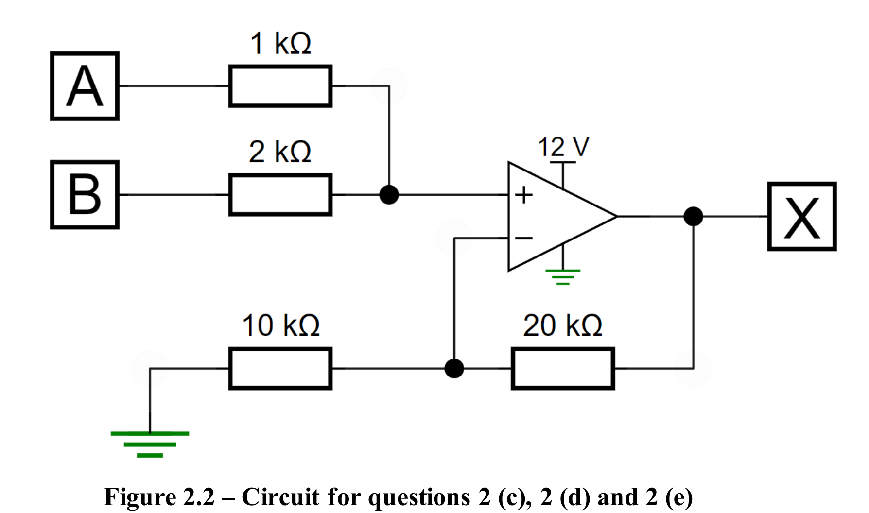 Solved (a)Consider the circuit shown in Figure 2.1. What | Chegg.com