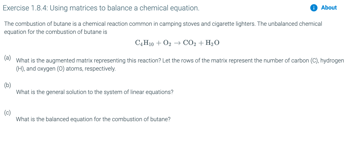 Chemical Reactivity Matrix