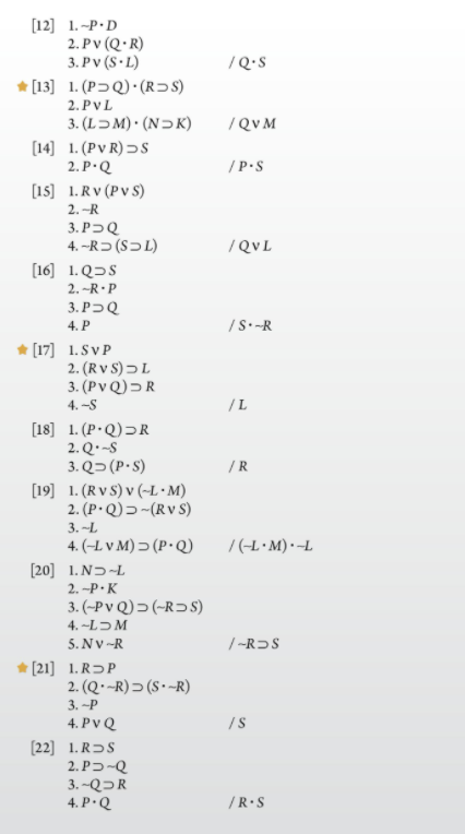Solved III. Use the eight implication rules to complete the | Chegg.com