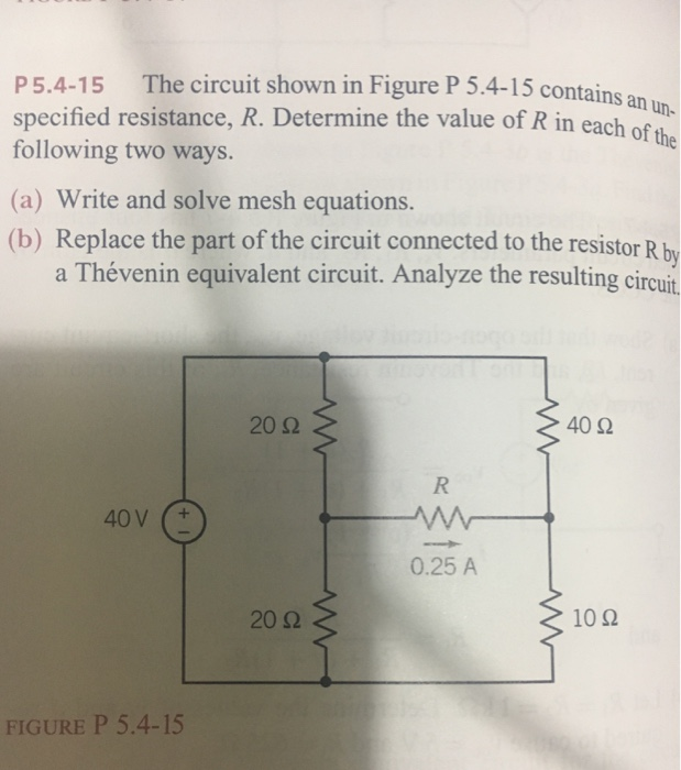 Solved P5.4-15 The circuit shown in Figure P 5.4-15 contains | Chegg.com