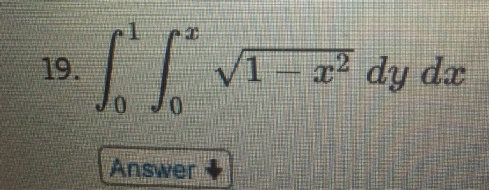 Solved Evaluate the iterated integral. | Chegg.com