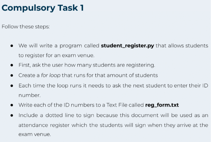 Solved Follow these steps: - We will write a program called | Chegg.com
