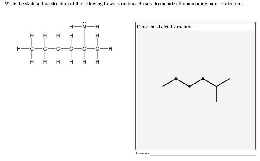 Solved Write the skeletal line structure of the following | Chegg.com