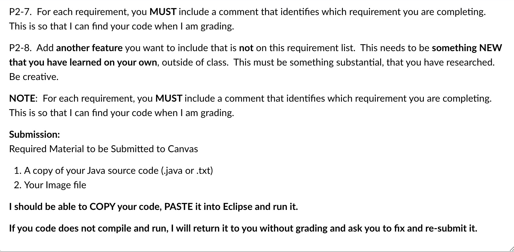 Solved Project Phase 2 NOTE: Each phase you will be ADDING | Chegg.com