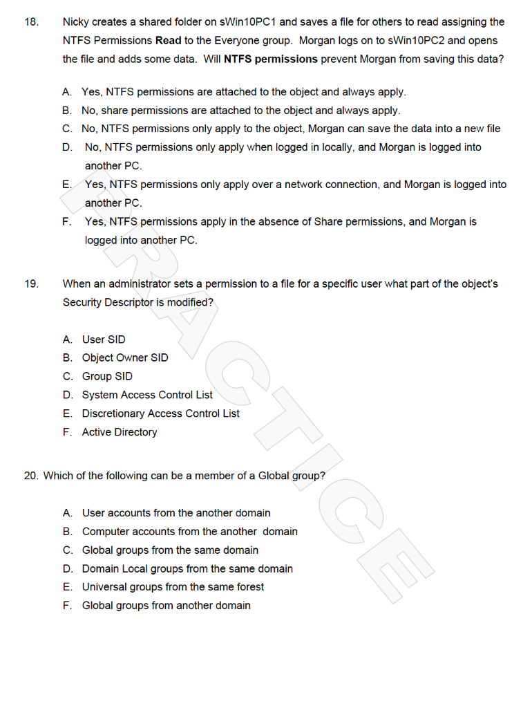 Solved Multiple Choice Section: This section is marked | Chegg.com