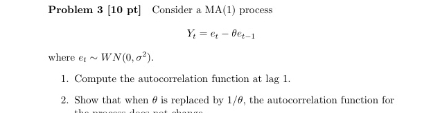 Solved 1,dots,T+1\\nProblem 2[10pt] Derive the | Chegg.com