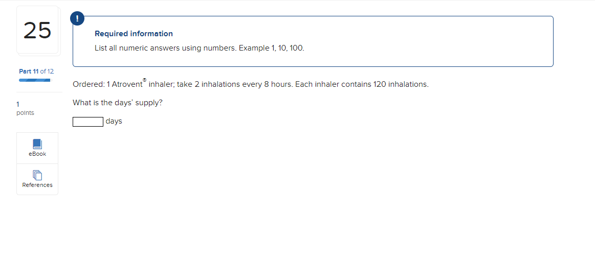 [solved] Ordered 1 Atrovent Inhaler Take 2 Inhalations Ev