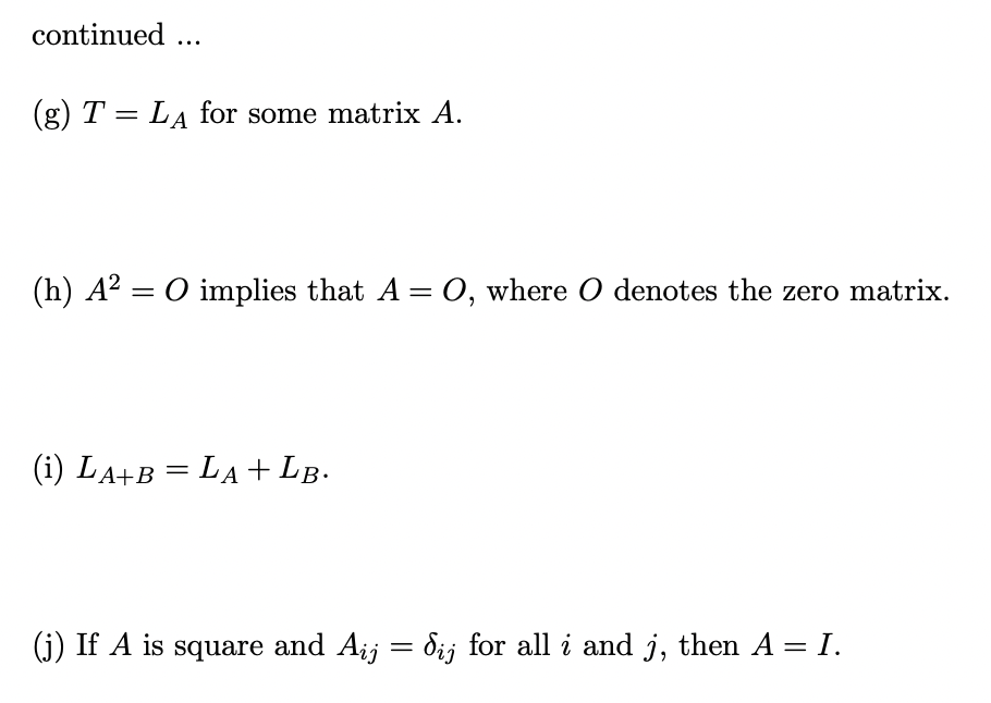 Solved 1. Exercise §2.3#1 Label the following statements as | Chegg.com
