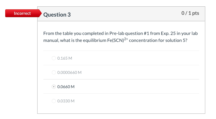 Solved Pre-Laboratory Questions 1. Complete the table below | Chegg.com