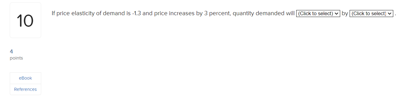Solved Option one: increase, decrease. Option two: -3 | Chegg.com