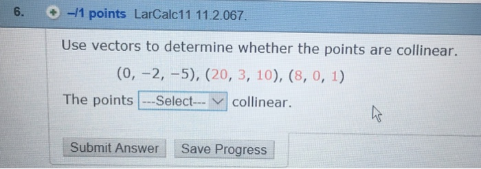 Solved (+)-11 points LarCalc11 11.2.067 Use vectors to | Chegg.com