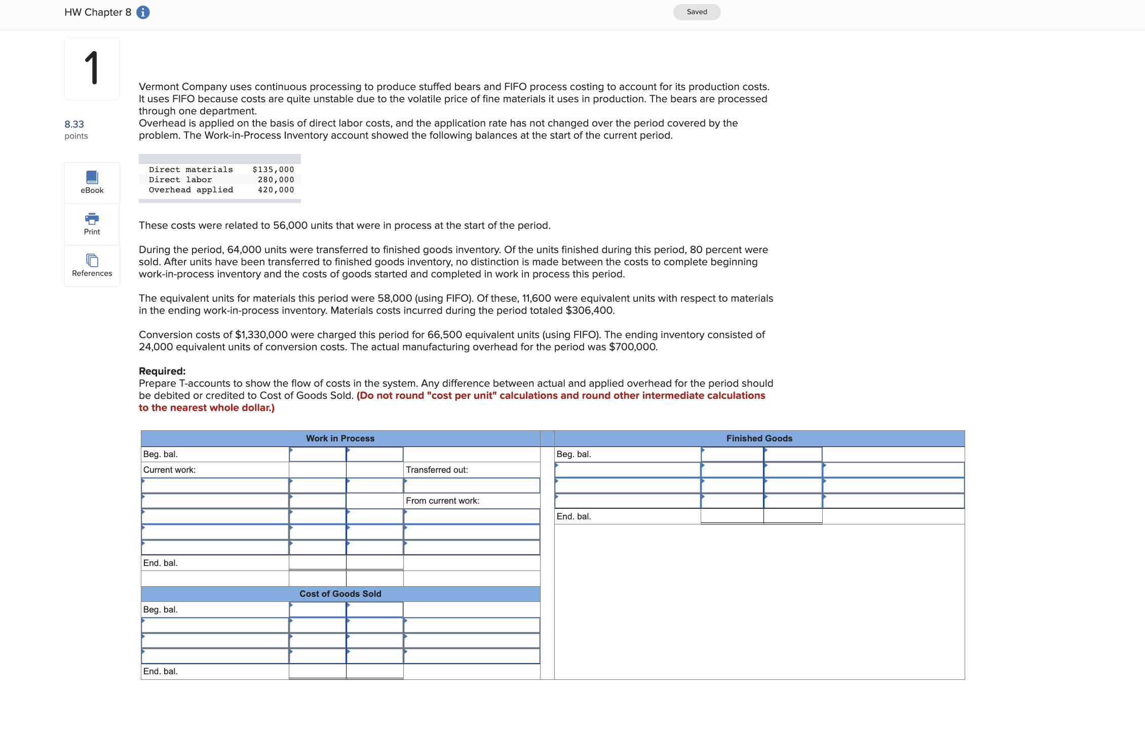 Solved Need help with Q1, the options for the left boxes, | Chegg.com