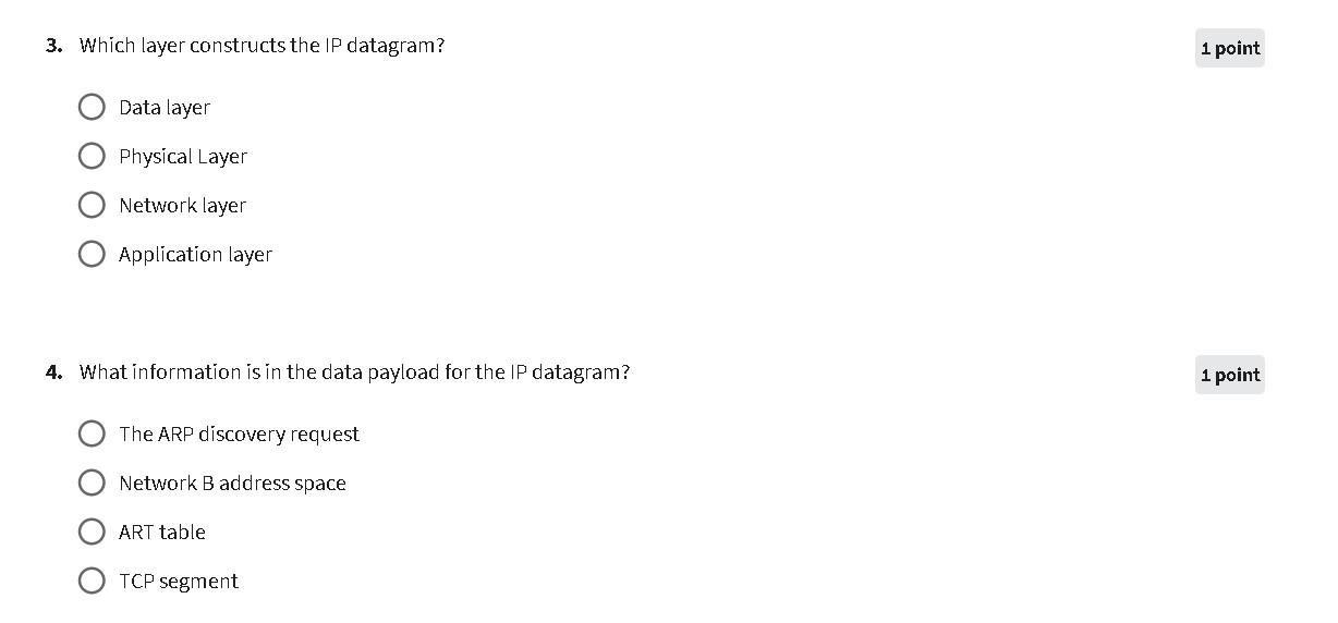 Solved Use the following scenario to answer the 10 questions | Chegg.com