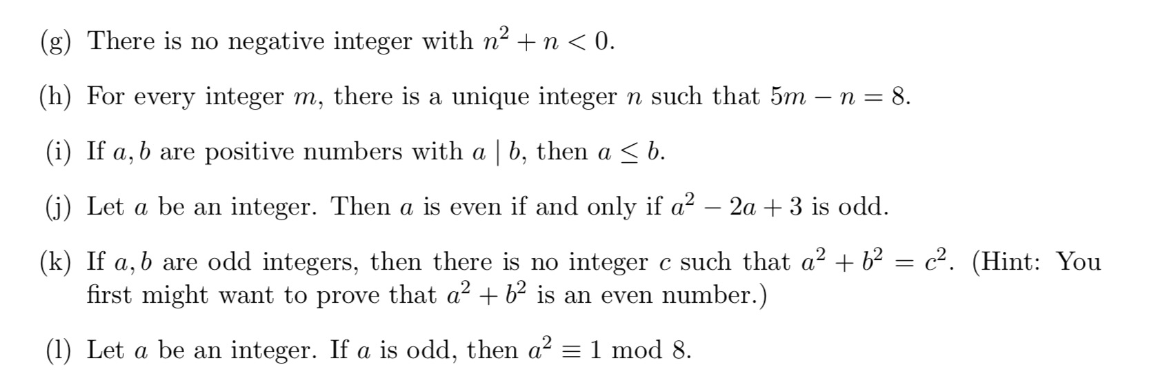 Solved Either prove the statement following a correct and | Chegg.com
