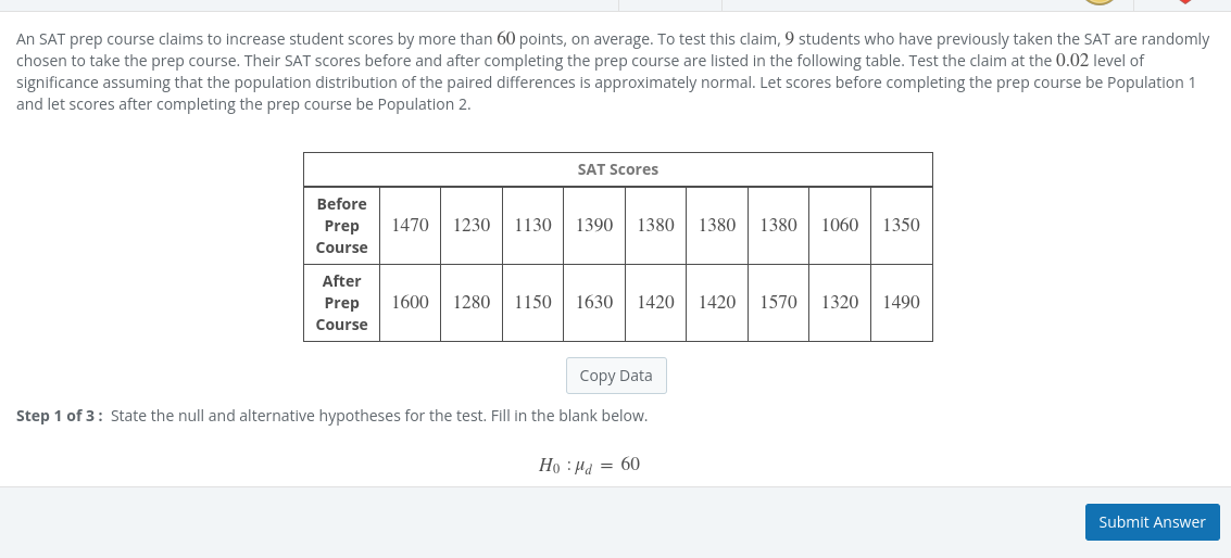 Solved Step 2: test statistic step 3: conclusion. Reject or | Chegg.com