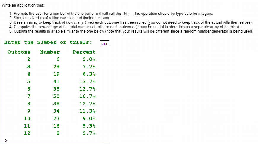 Solved Write an application that: 1. Prompts the user for a | Chegg.com