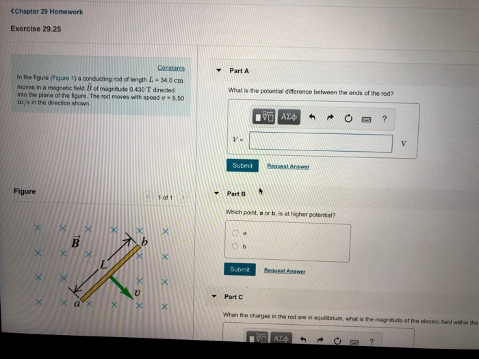Solved Part D What is the direction of the electric field | Chegg.com