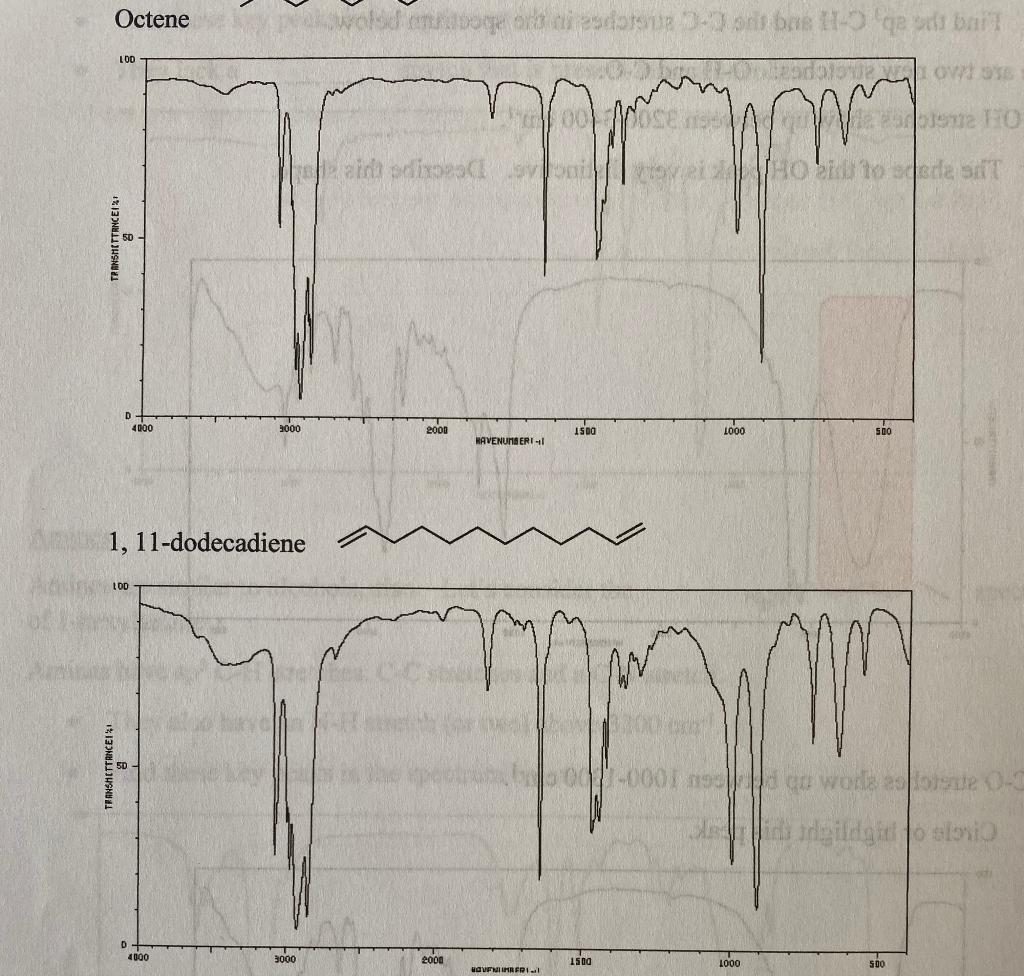 Solved 1) How do these two spectra differ? 2) Can you tell | Chegg.com