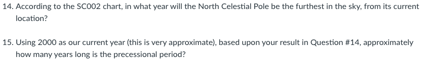 SC002 CONSTELLATION CHART CESSAD NORTH CIRCUMPOLAR | Chegg.com