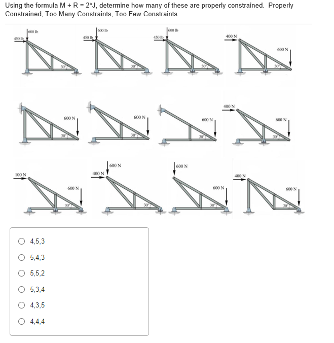 Solved Using the formula M+R=2∗J, determine how many of | Chegg.com
