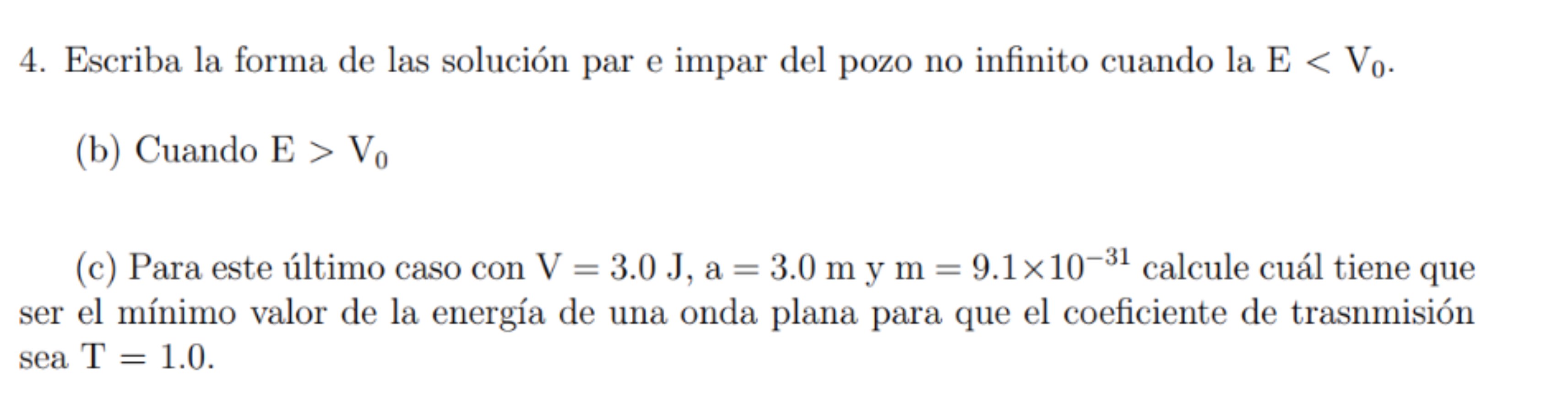 a) ﻿Escriba la forma de las solución par e impar del | Chegg.com