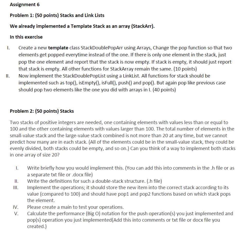 Solved StackArr.h file #include using namespace | Chegg.com