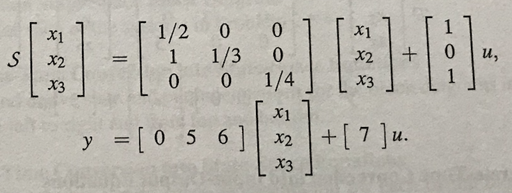 Solved Derive An Input Output Differential Equation From 9279
