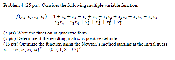 Solved Problem 4 (25 pts). Consider the following multiple | Chegg.com