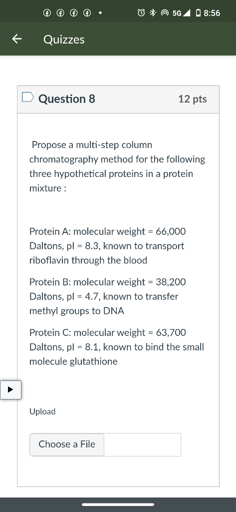 Solved Propose a multi-step column chromatography method for | Chegg.com