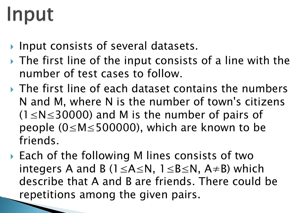 Solved Largest Connected Component ? There is a town with N | Chegg.com Solved Largest Connected Component ? There is a town with N | Chegg.com